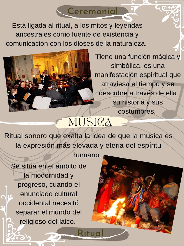 Música Ceremonial y de Ritual | PDF