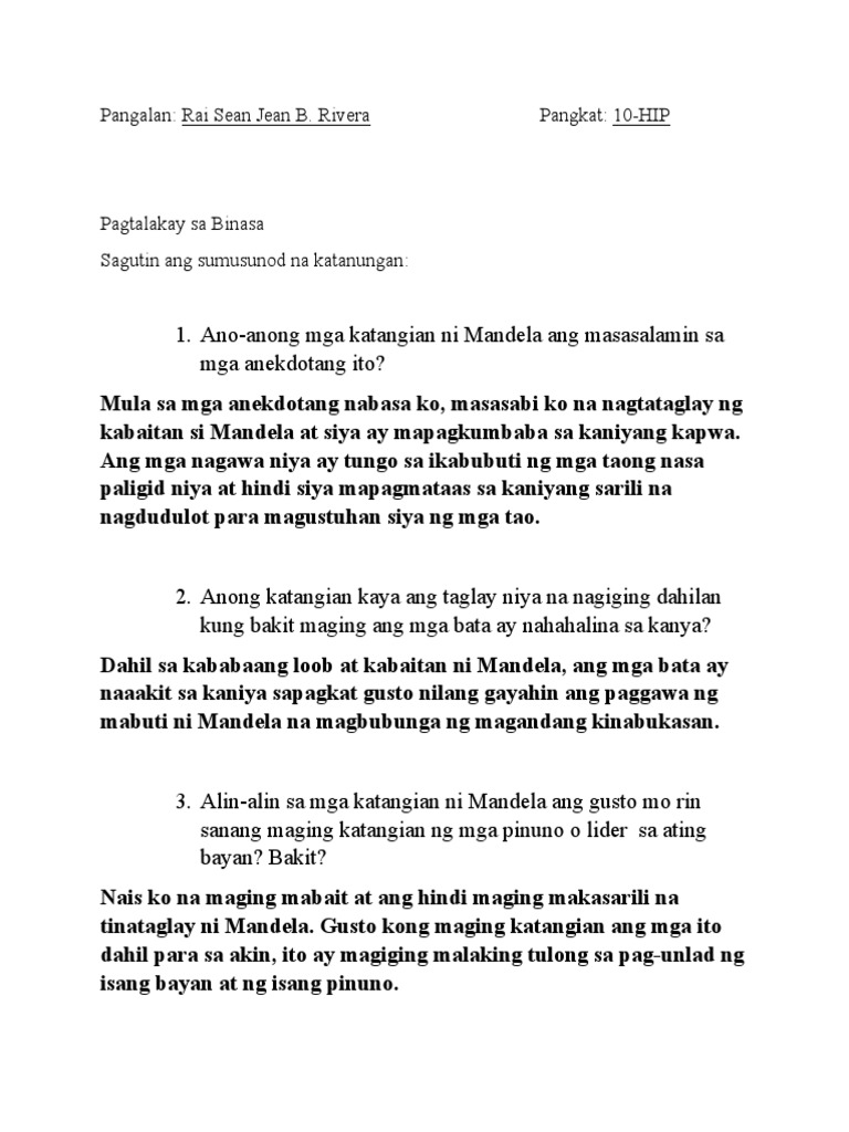 3rd Grading M3 Pang - Unawa Sa Binasa | PDF