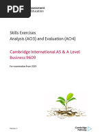 0454 Cambridge IGCSE Enterprise Coursework | PDF | Entrepreneurship ...