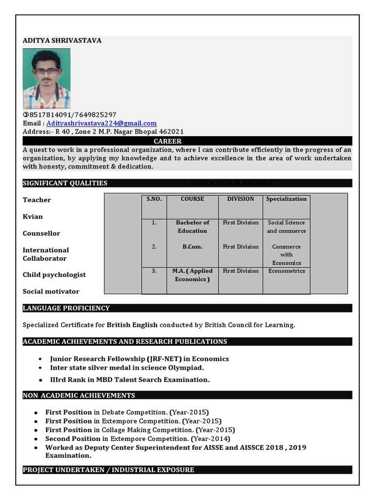 Final Resume Revised - Updated (F) 2 | PDF | Teachers | Educational Technology