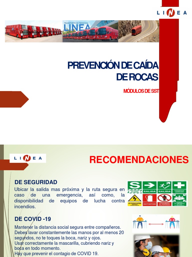 Tl-Prevención de Caida de Rocas | PDF | Minería