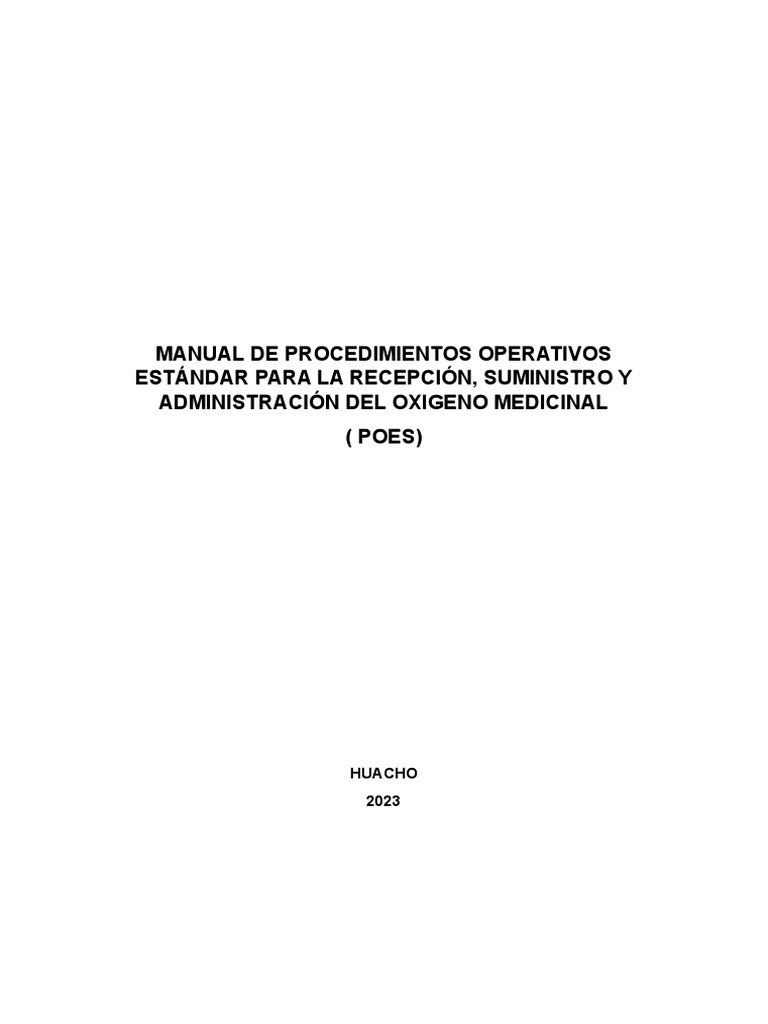 Manual de Procedimientos Operativos Estándar para La Recepción | PDF ...