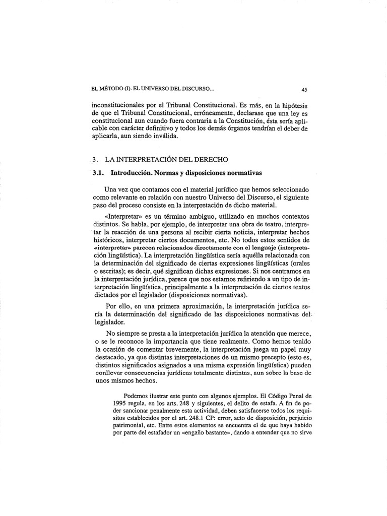 Lectura II - Martínez Zorrilla, David - Interpretación e Indeterminación | PDF