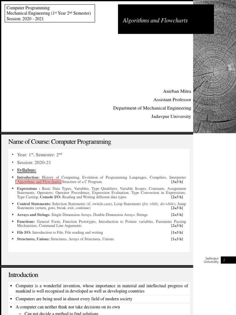 Algorithms & Flowcharts - Annotated | PDF | Algorithms | Computer Program Algorithms & Flowcharts - Annotated | PDF | Algorithms | Computer Program