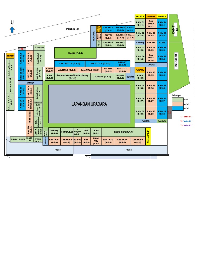 7c. DENAH RUANG 2023-2024 | PDF