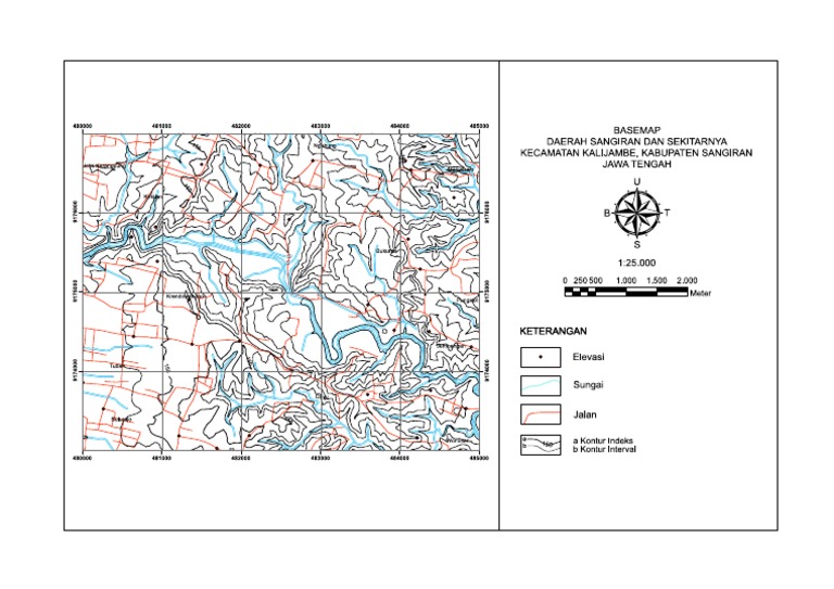 Basemap Ekskursi Makropaleontologi Sangiran 2023 | PDF