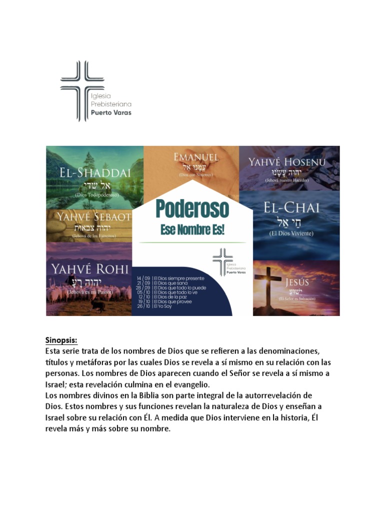 Nueva Serie | PDF | Tetragrammaton | Contenido bíblico