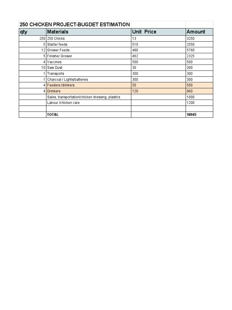Chicken Business Proposal | PDF