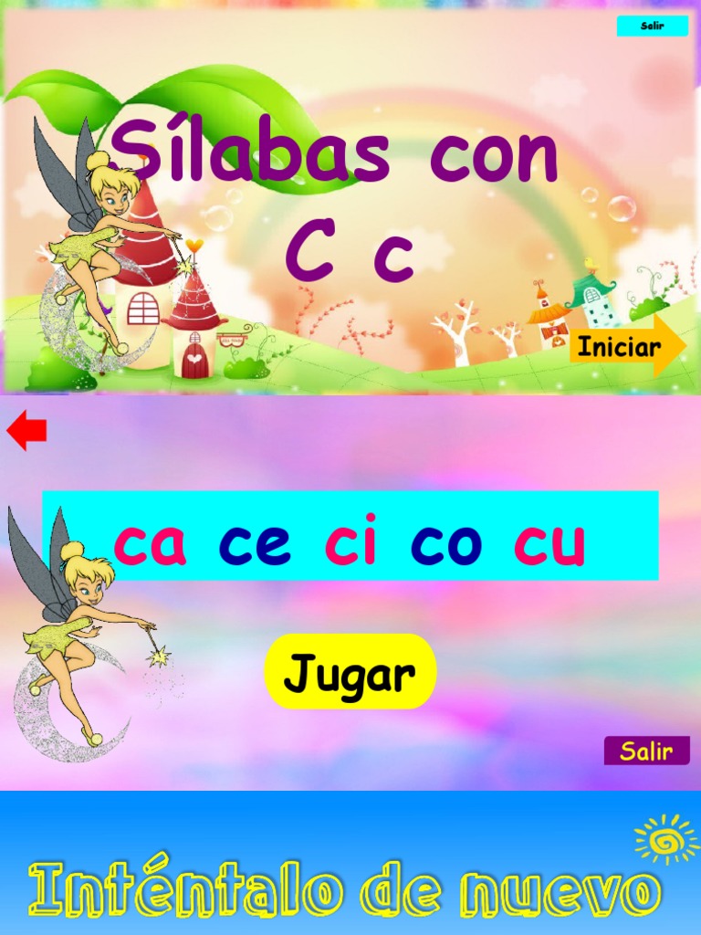 2 Juego Sílabas Con C Ok | PDF