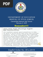 DepEd Standard Format and Templates For Certificates | PDF | Typefaces ...