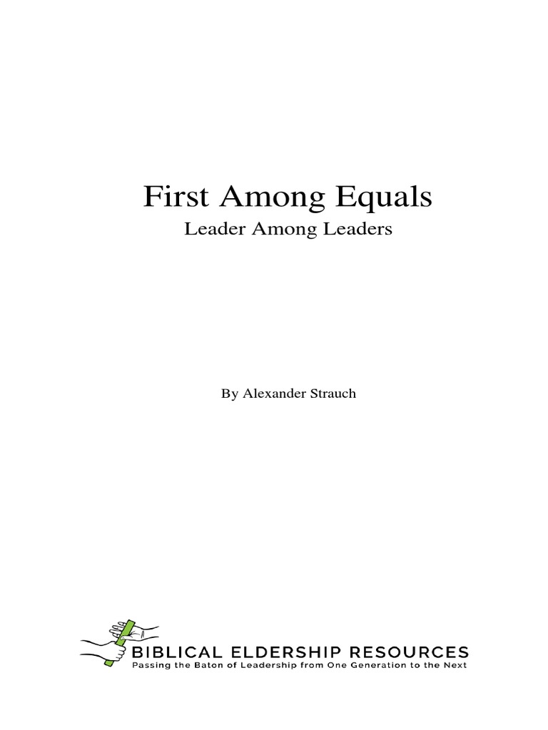 First Among Equals Booklet | PDF | Acts Of The Apostles | Saint Peter