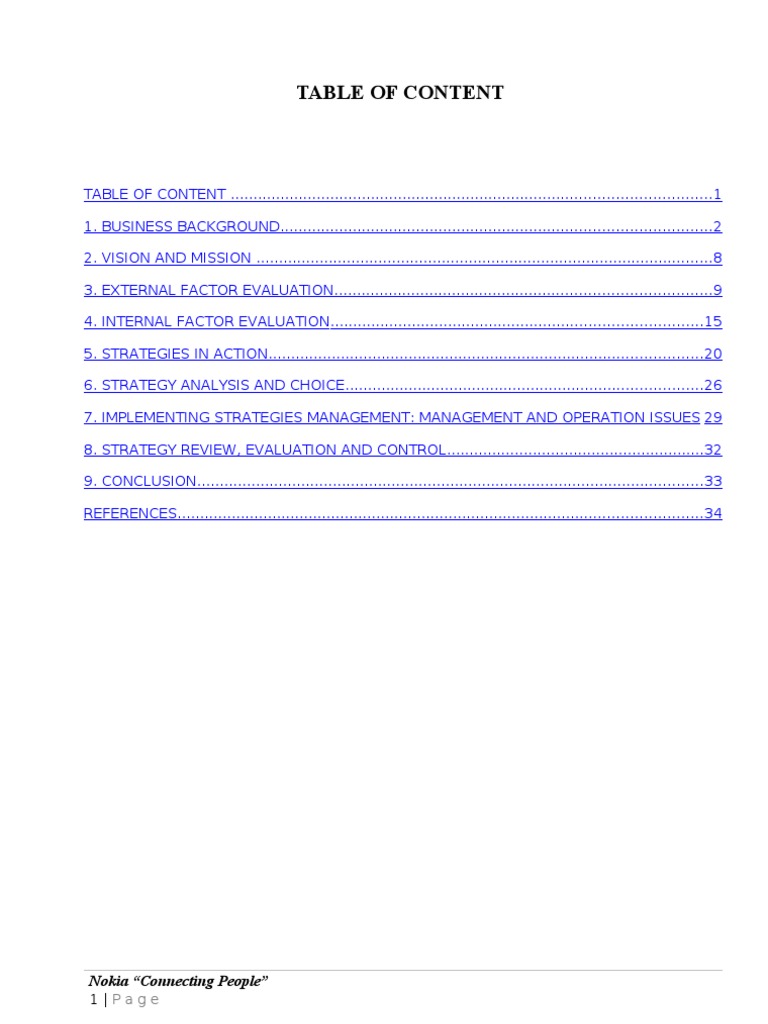 Nokia's Vision and Business Strategy | PDF | Nokia | Smartphone