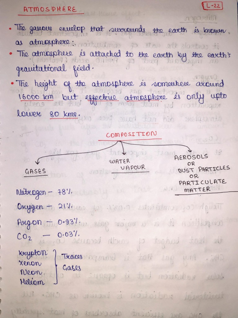 Rushikesh Dudhat Geography Notes Part 2 | PDF