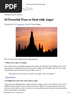 The 12 Types of Anger | PDF | Anger | Psychology