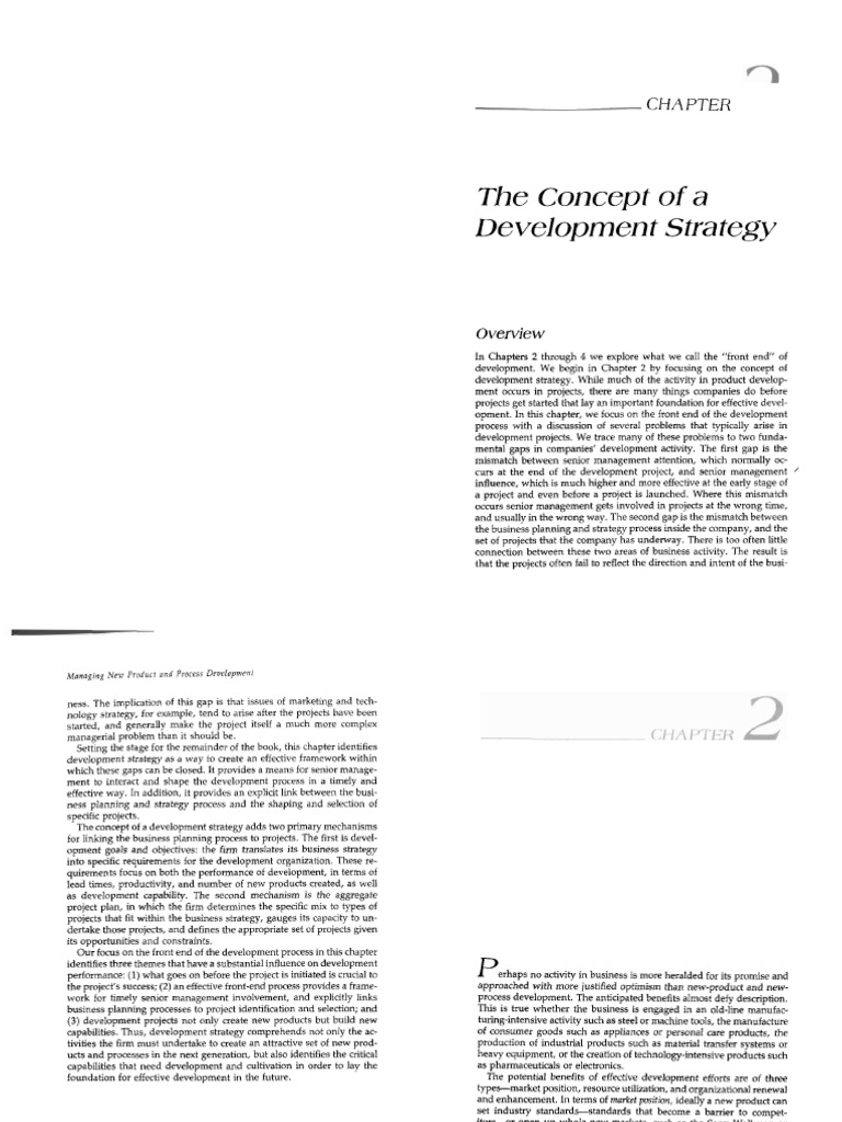 Clark Wheelwright The Concept of A Development Strategy | Download Free PDF | Procedural ...