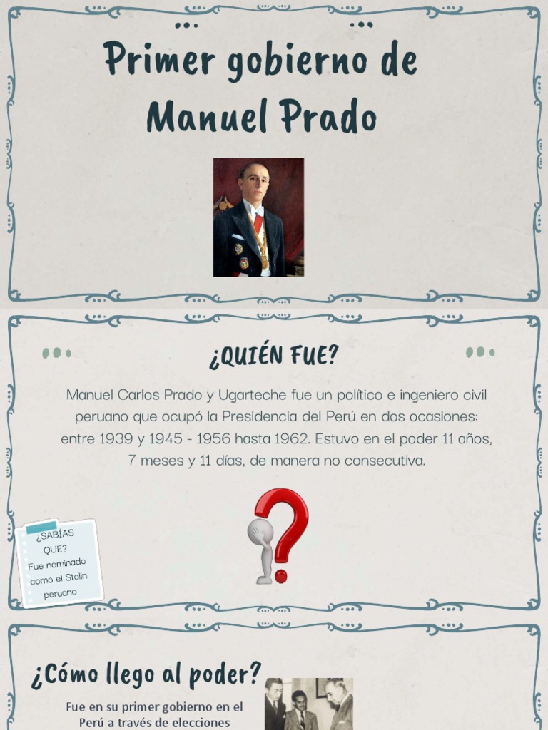 Manuel Prado Ugarteche Ccss | PDF
