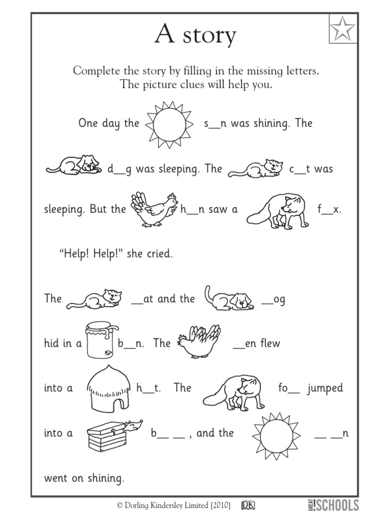 3 Letter Word Story | PDF