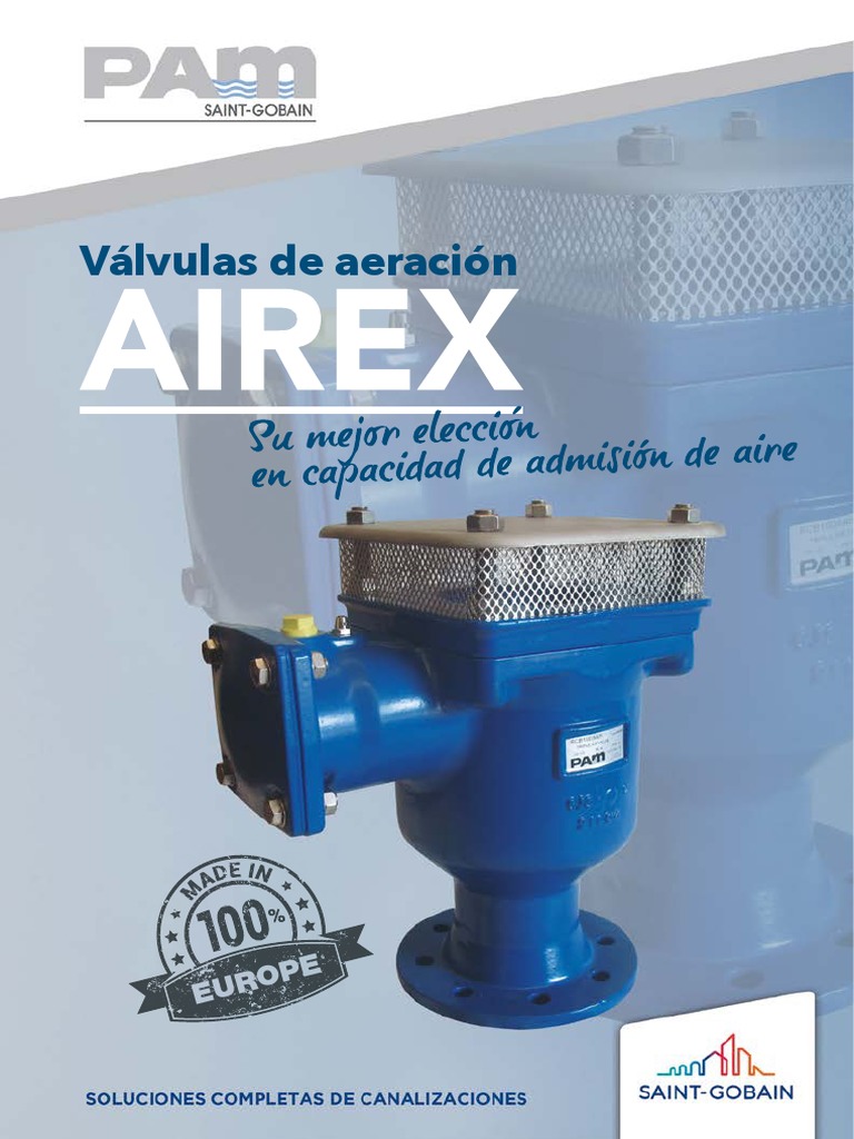 Valvula de Aire AIREX | PDF | Bomba | Materiales de construcción