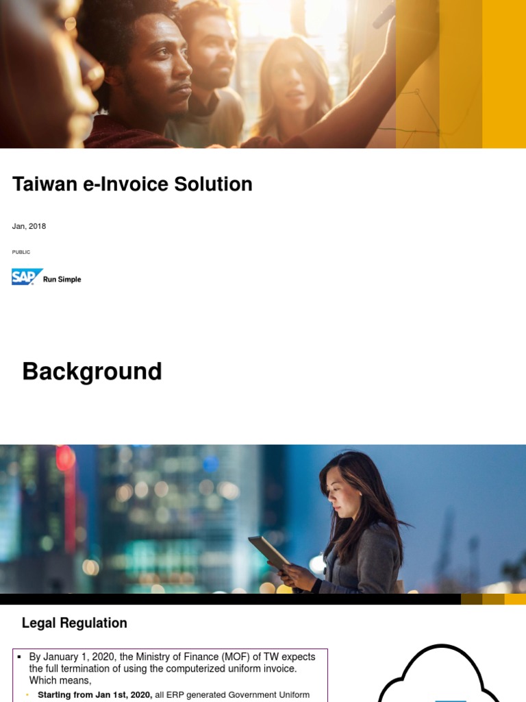 Rollout - Taiwan E-Invoice Solution Introduction V7 | PDF | Invoice | Software Engineering