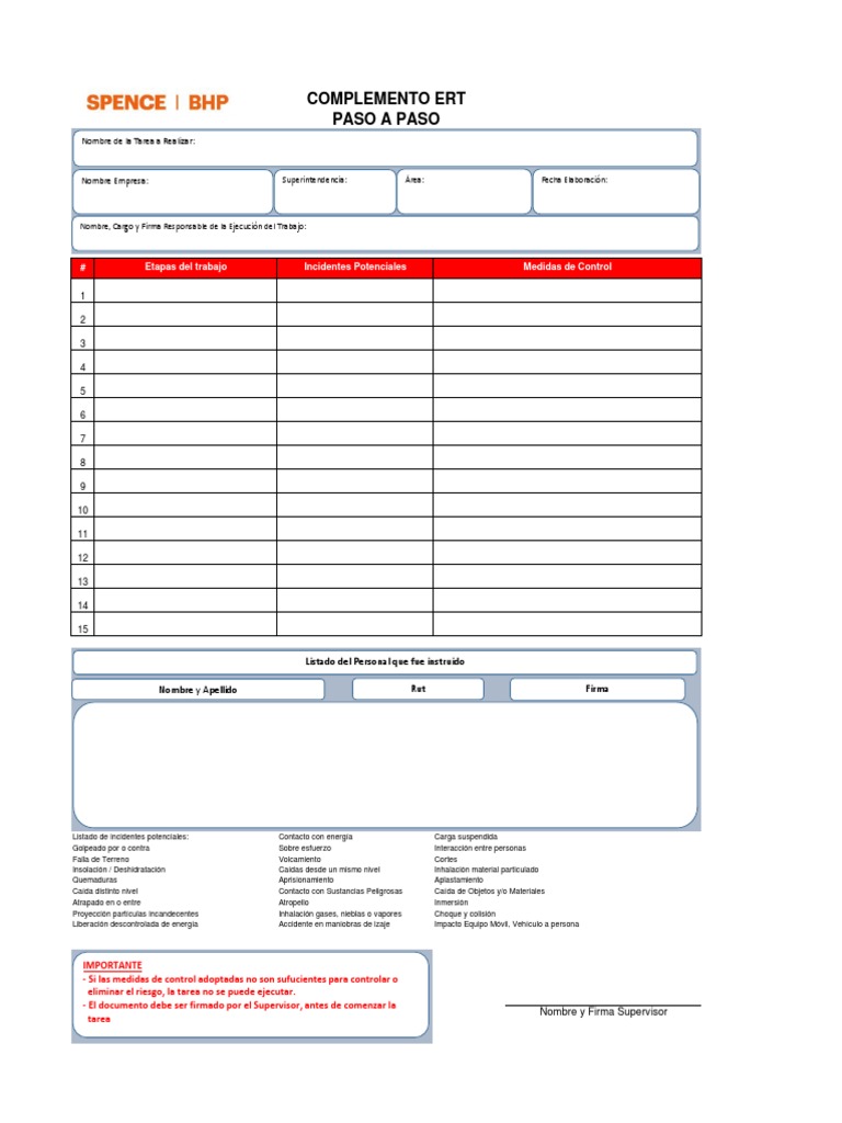 ERT Paso A Paso | PDF