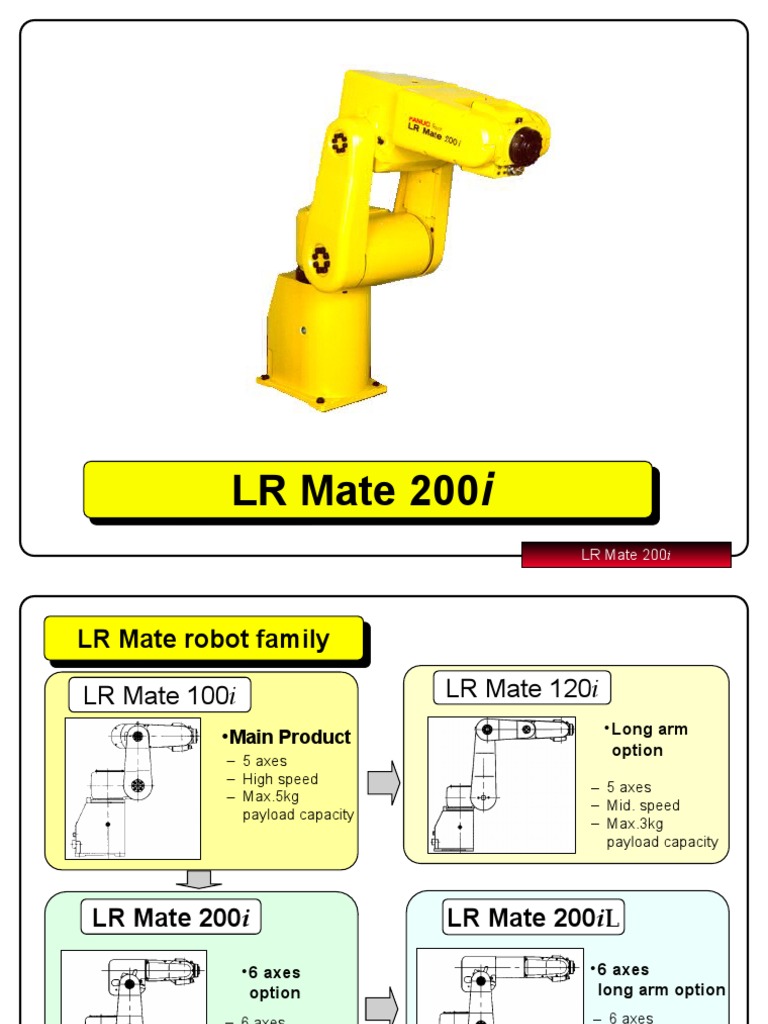 LR Mate 200i en | PDF | Robotics | Rotation