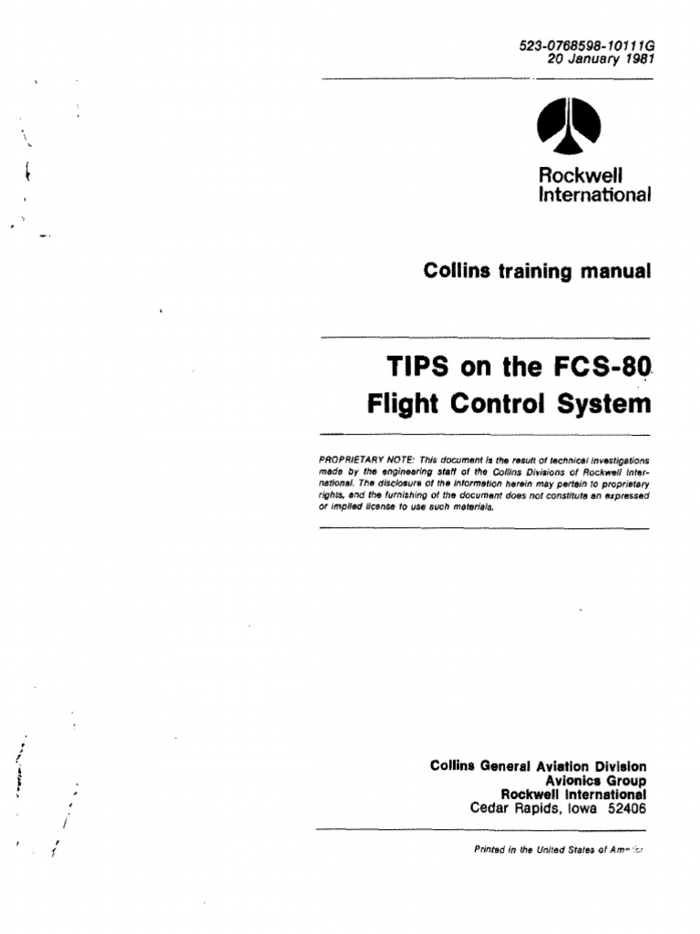 Tips FCS-80 | PDF
