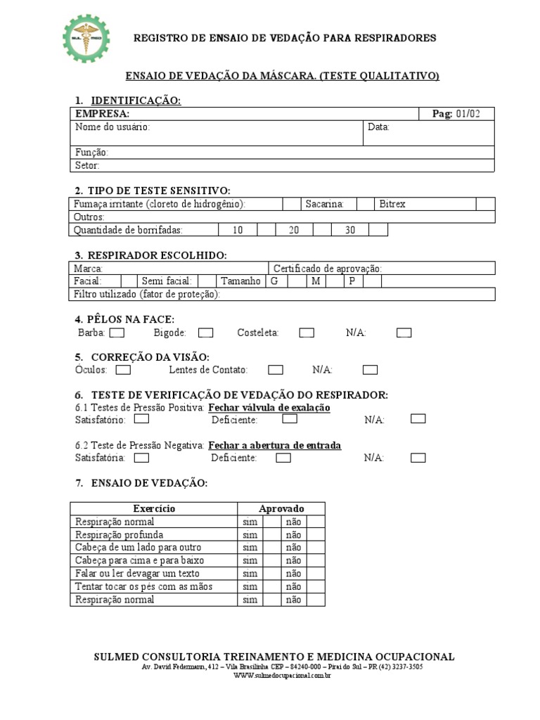 Formulario de Testes PPR | PDF | Carreira e Crescimento | Negócios