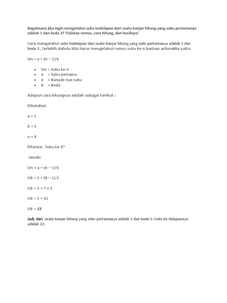 Diskusi Matematika Sesi 2 | PDF