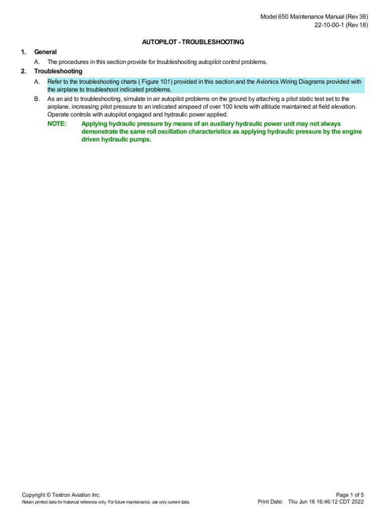 Autopilot - Troubleshooting | PDF