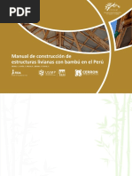 Manual de Construccion de Estructuras de Bambu | PDF