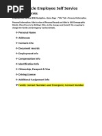 Oracle Employee Self Service (ESS Instructions) | PDF