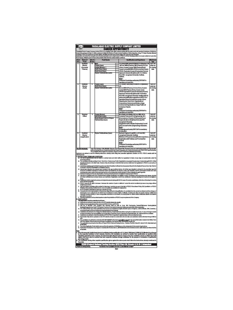 Fesco-682 (2023) | PDF