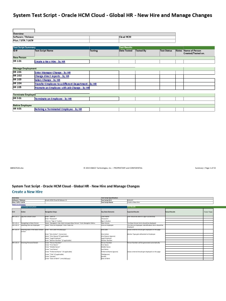 Oracle HCM Cloud: New Hire & Changes | PDF | Cloud Computing | Password