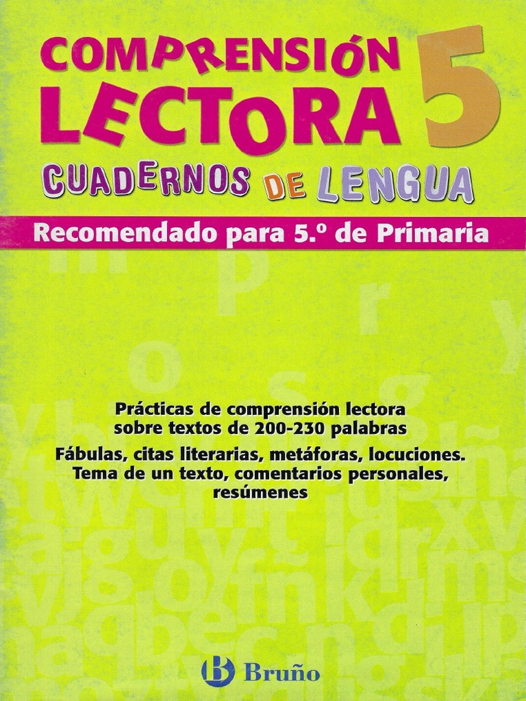 COMPRENSI+ôN LECTORA 5 | PDF