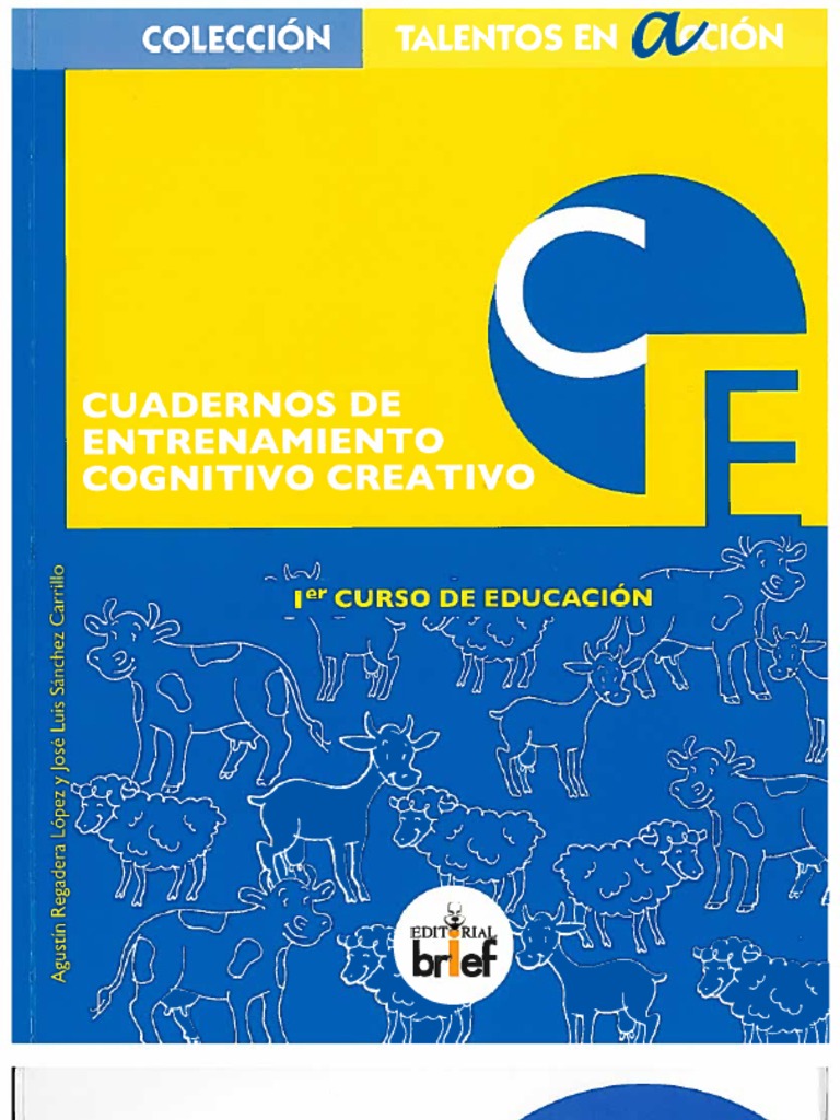 Cuaderno de Entrenamiento Cognitivo Creativo 1 - EPO | PDF