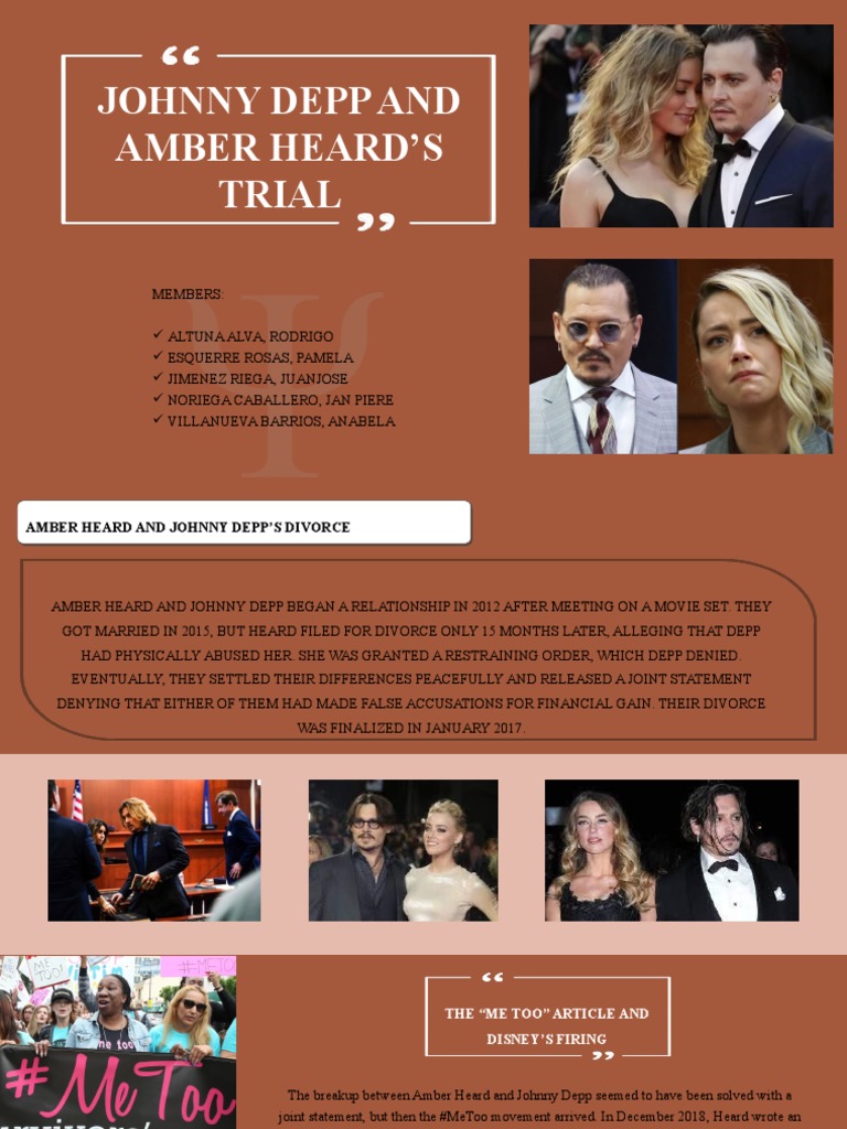 Inglés Jurídico - Johny Depp VS Amber Heard | PDF | Johnny Depp ...