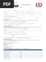 Kina Bank Personal Account Opening Form | PDF | Cheque | Banks