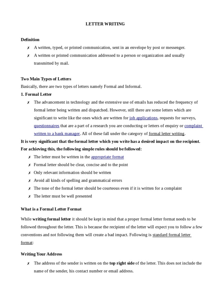 2 Letter Writing | PDF | Communication | Linguistics