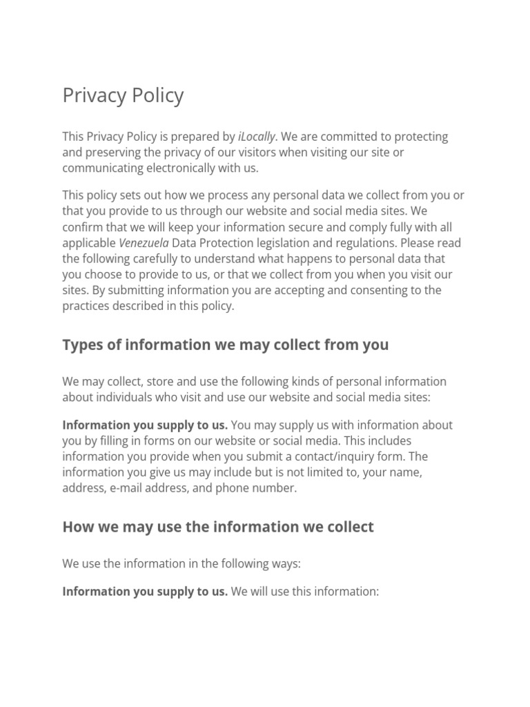Facebook Privacy Policy | PDF | Privacy | Privacy Policy
