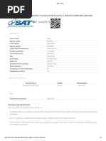 Portal SAT - Impresión de RTU - Guatemala | PDF