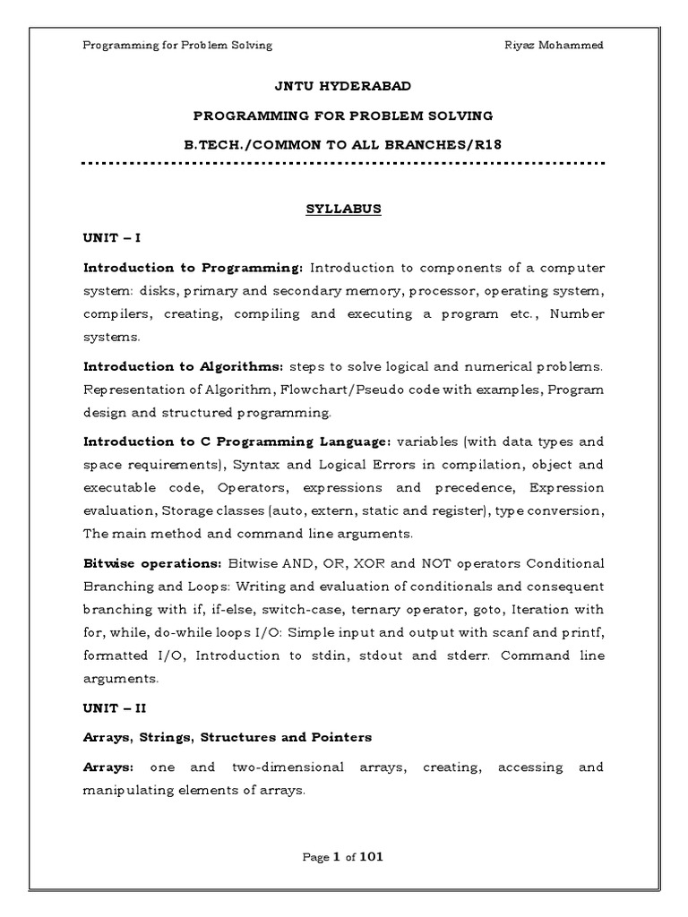 My Notes PPS | PDF | Programming | Computer Program My Notes PPS | PDF | Programming | Computer Program