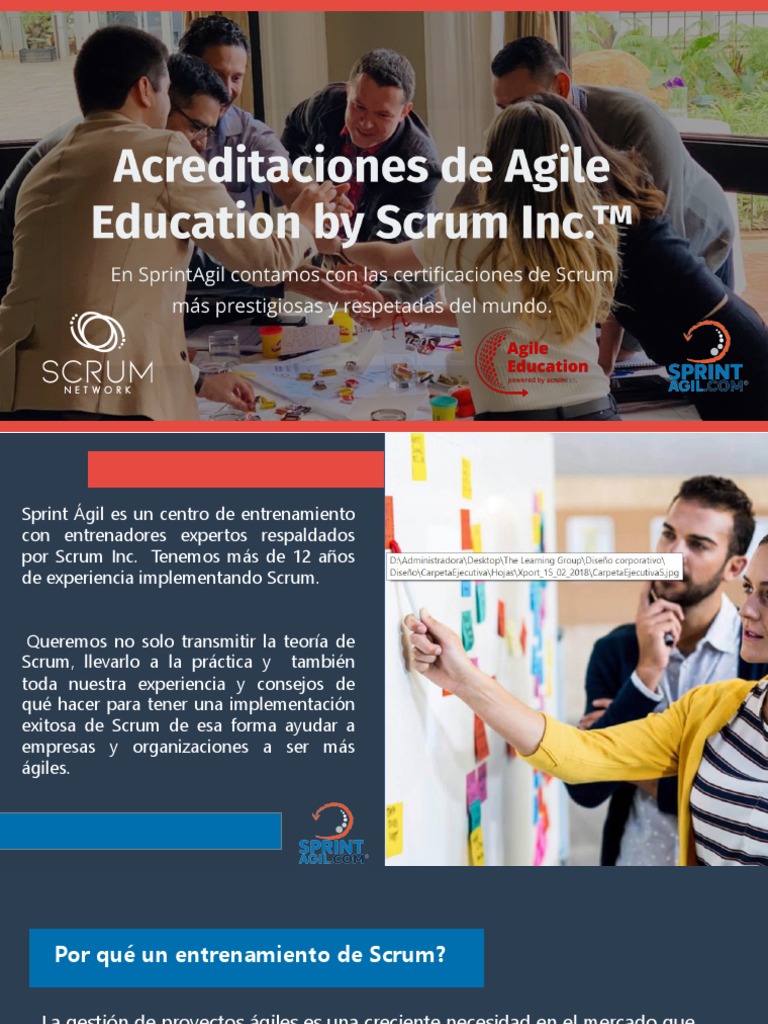 Scrum Training by SprintAgil & ScrumNetwork | Descargar gratis PDF ...
