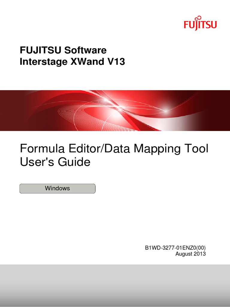 Fujitsu XWand 13 - Formula Editor Guide | PDF | Computers