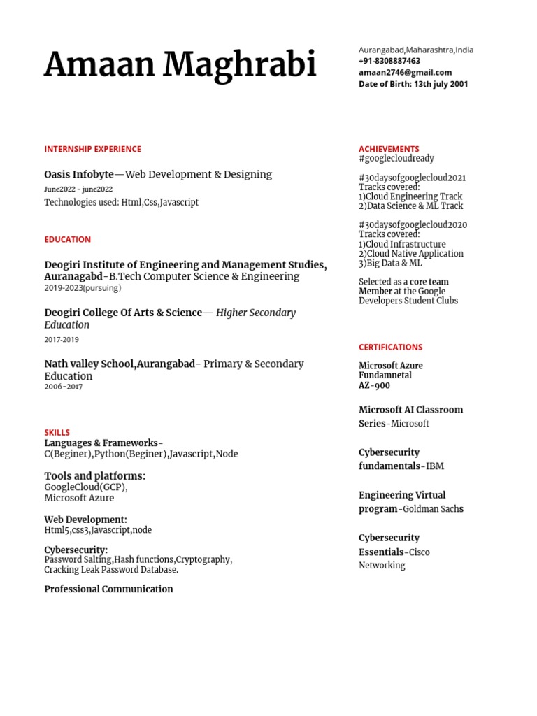 Syed Amaan - Maghrabi - 8856099702 | PDF | Cloud Computing | Java Script