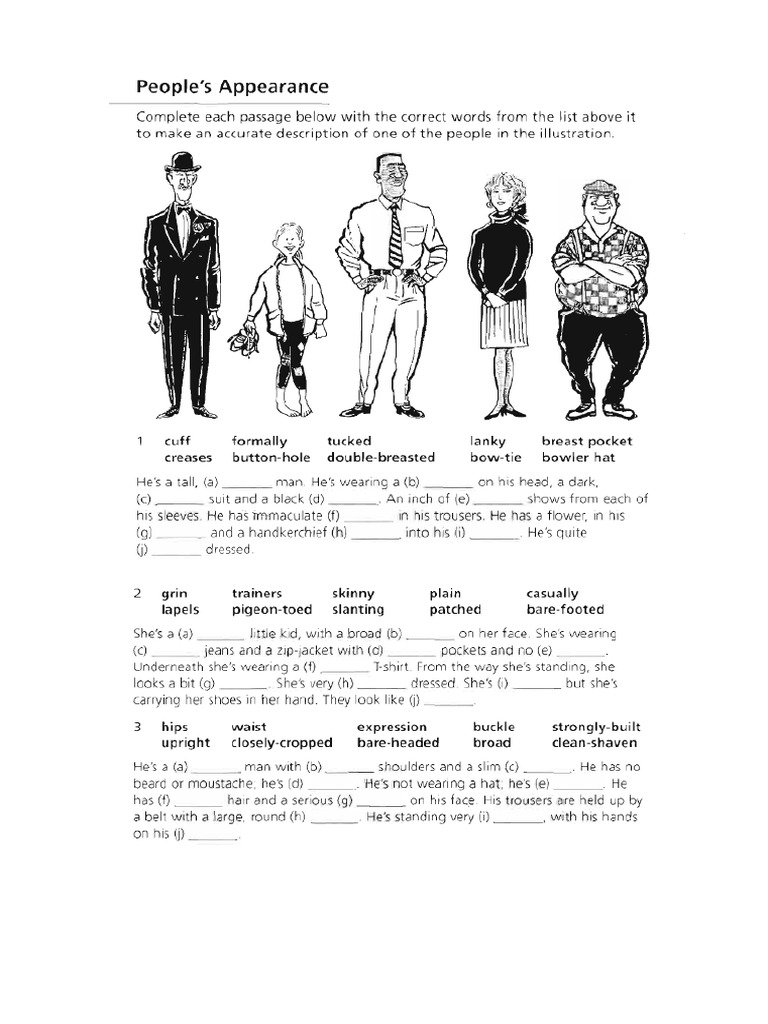 Vocabulary Appearance | PDF