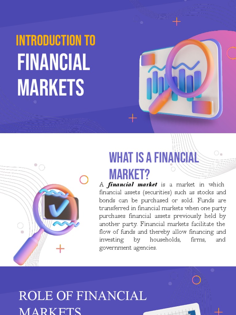 Purple Gradient 3D Bold Modern Investing Tips Presentation | Download ...