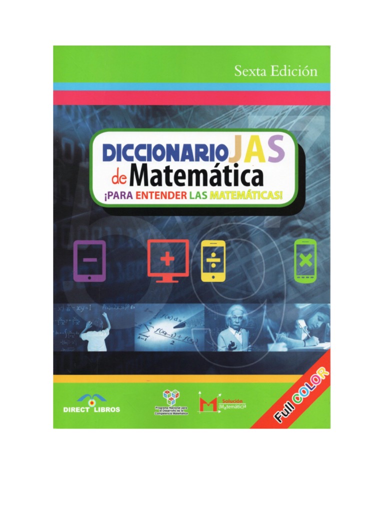 Diccionario de Matemàticas | PDF