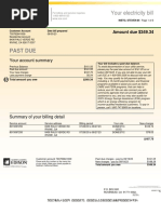Spectrum Bill | PDF | Cheque | Debit Card