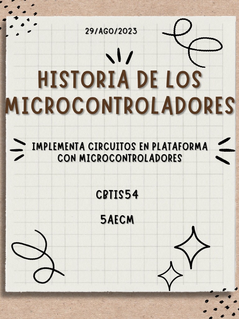 Historia del primer microcontrolador | PDF | Juegos y actividades ...