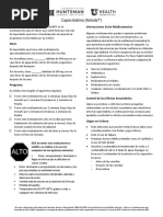 Fin ESQUEMA CAPOX Finalizado | PDF | Cáncer colonrectal | Tratamientos médicos